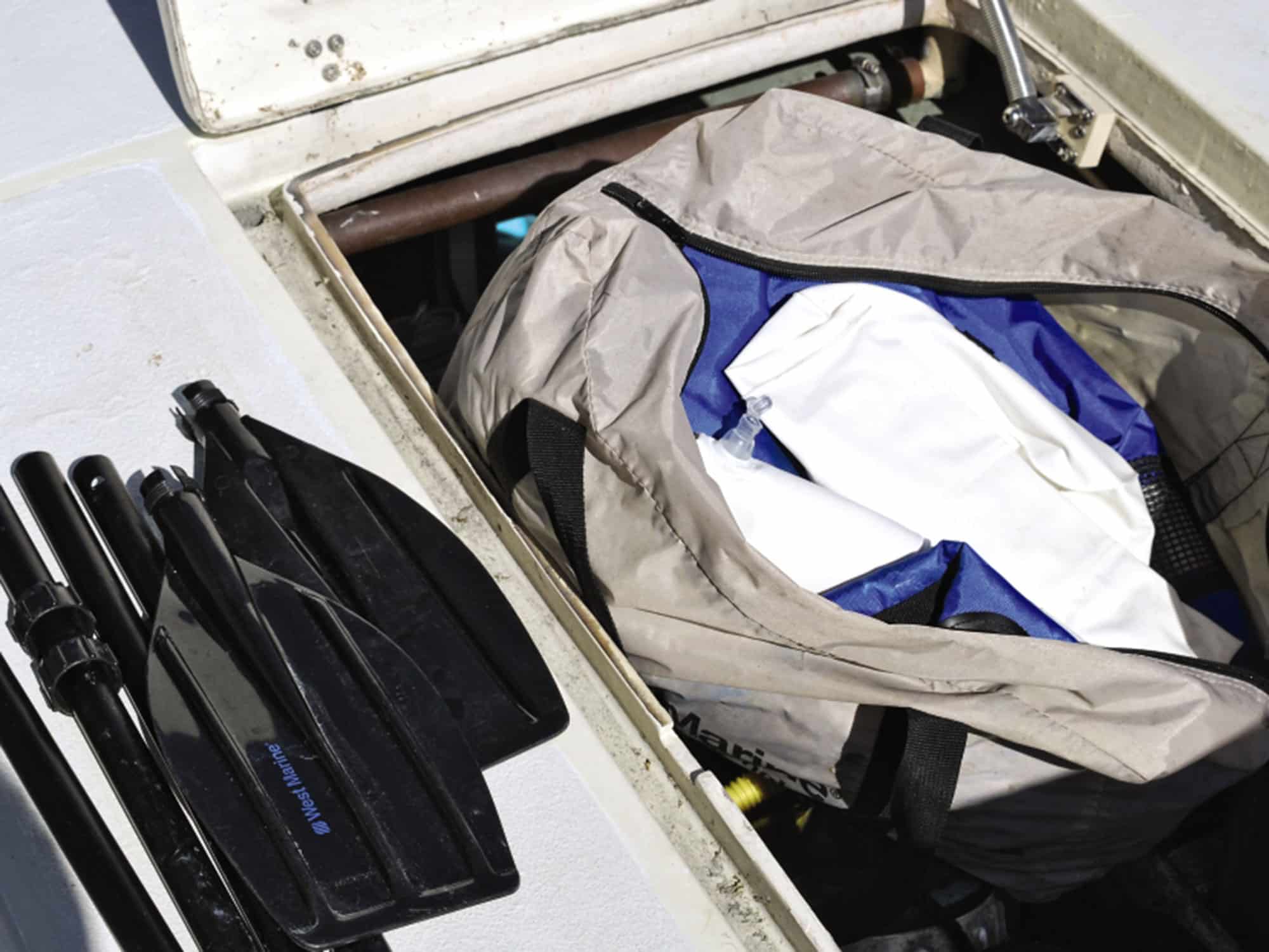 Dinghy Storage on a Sailboat