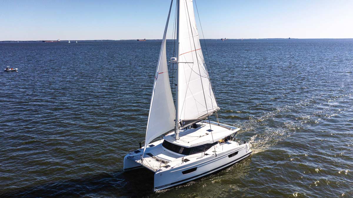 Sailboat Review: Fountaine Pajot's Goldilocks Cat Isla 40