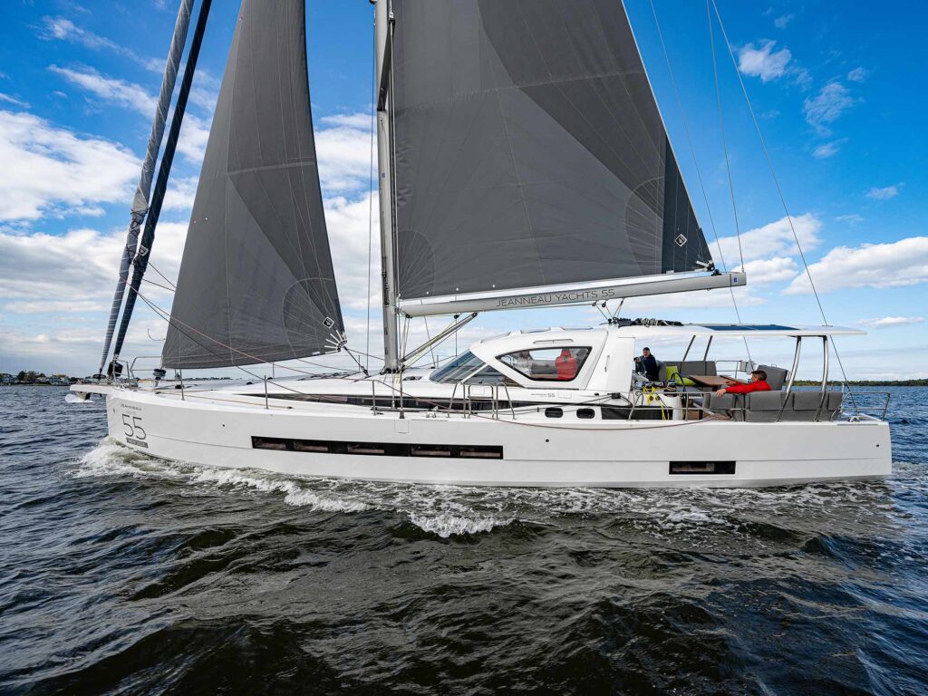 2024 Boat of The Year Overall Winner: Jeanneau Yachts 55
