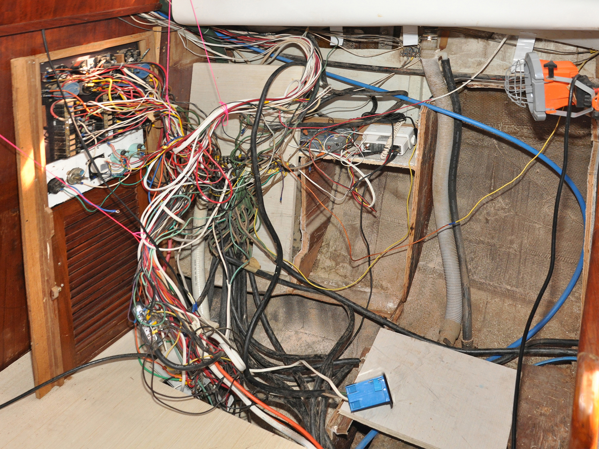 Rewiring an Old Boat from the Ground Up
