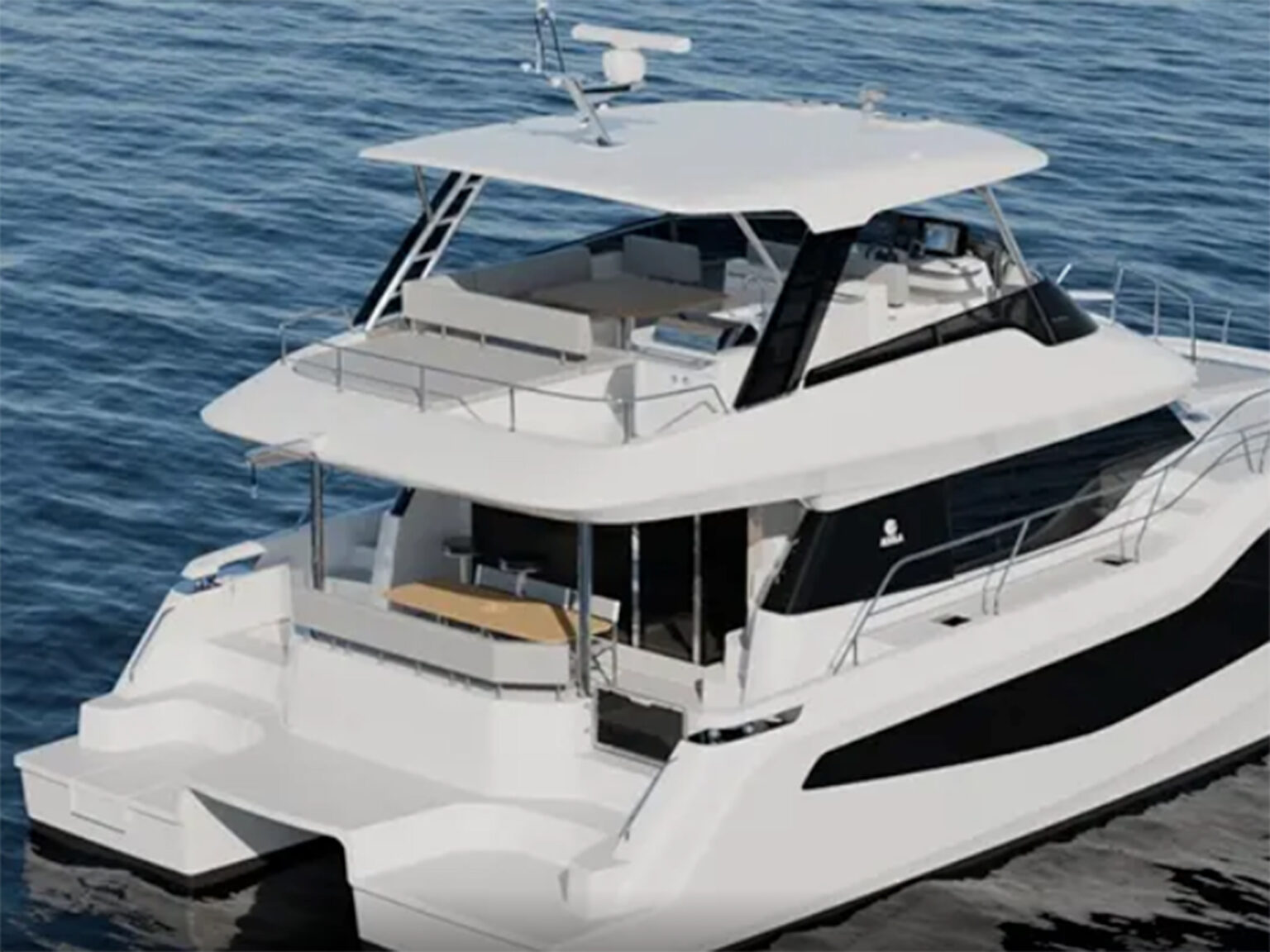Aquila 46 Yacht Power Catamaran Set To Debut as Midrange Coastal Cruiser